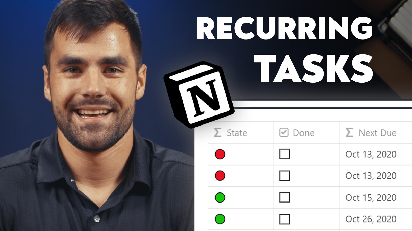 How To Create Recurring Tasks Repeat Due Dates In Notion Thomas Frank
