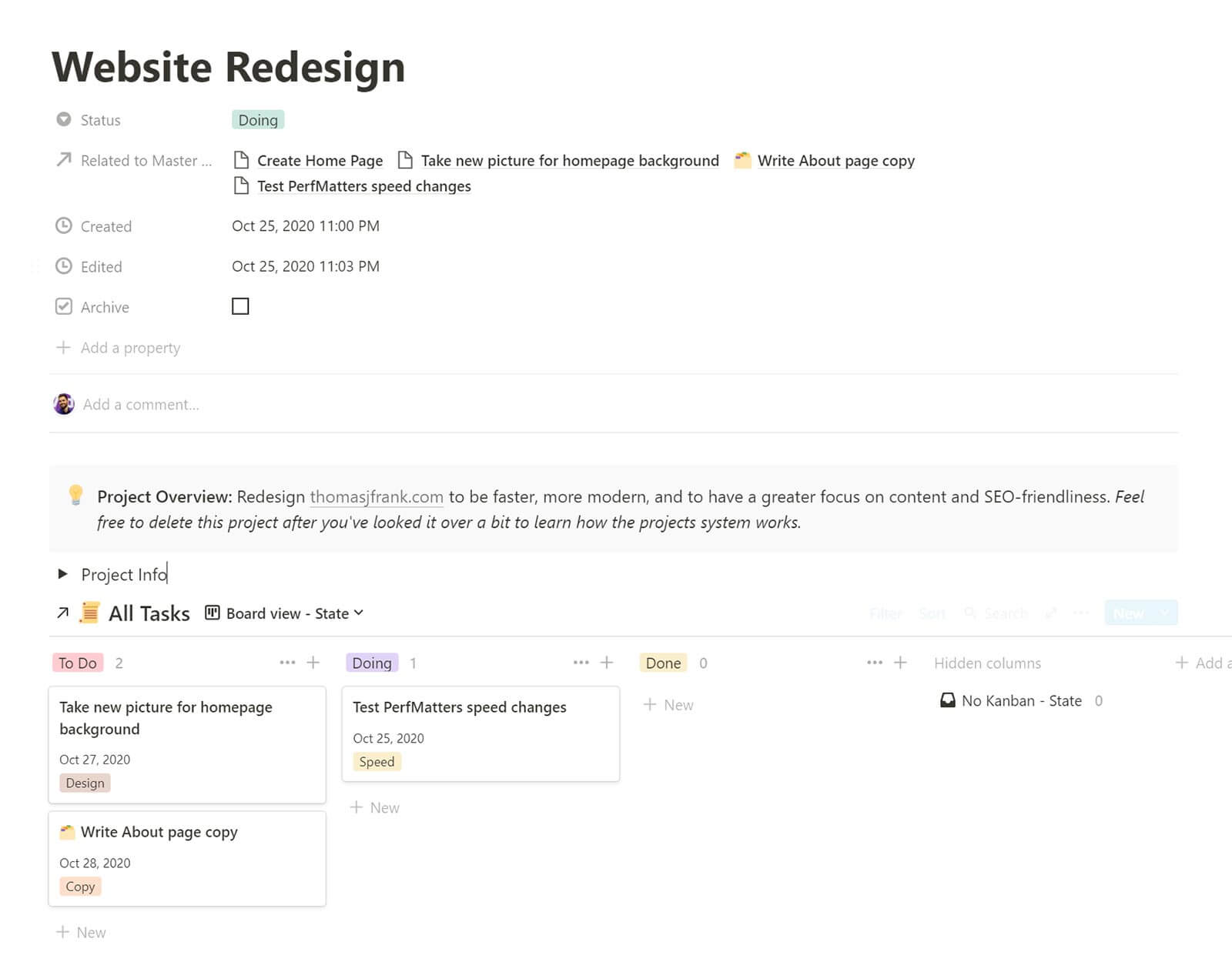 The Ultimate Task And Project Management Template For Notion