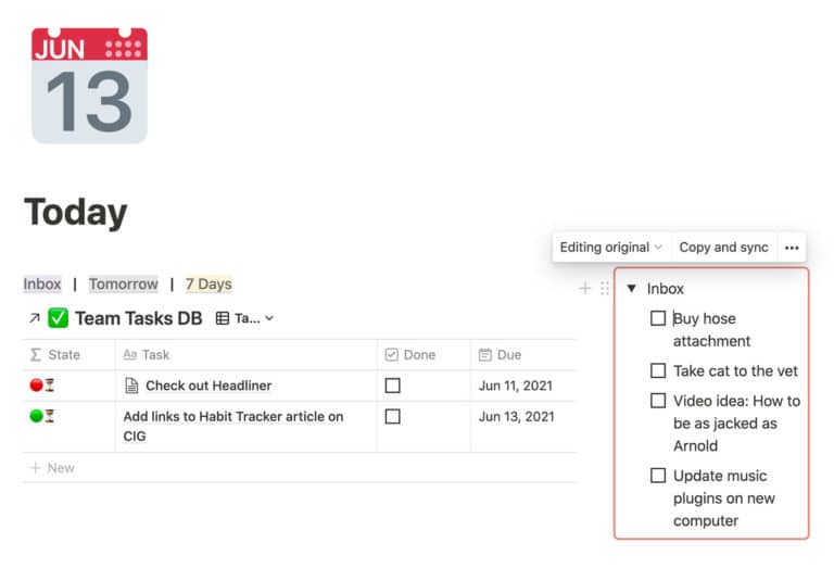 Synced Blocks in Notion: Everything You Need to Know - Thomas Frank