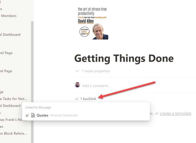 Notion Links How To Create Page Links Backlinks And Sub Pages