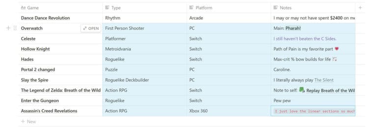 Simple Tables In Notion A Complete Guide