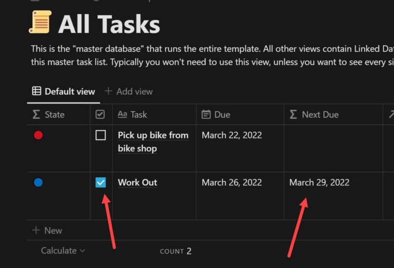 The Best Way to Create Recurring Tasks in Notion (2023)