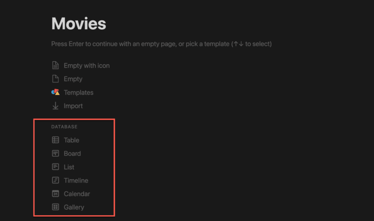Notion Databases: The Ultimate Beginner's Guide