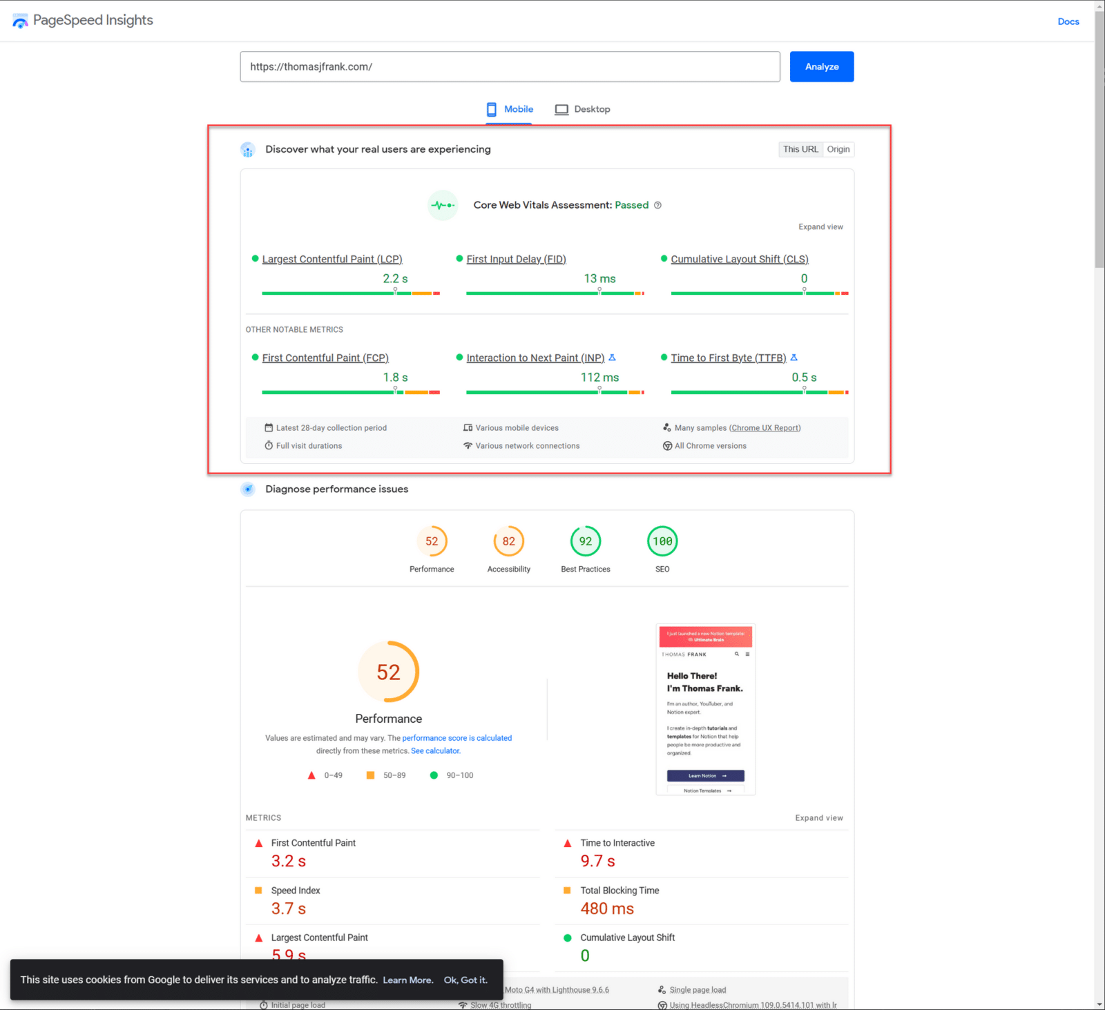 The Ultimate Guide to Website Speed - Thomas Frank