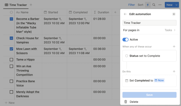 Notion Database Automations: The Complete Guide - Thomas Frank