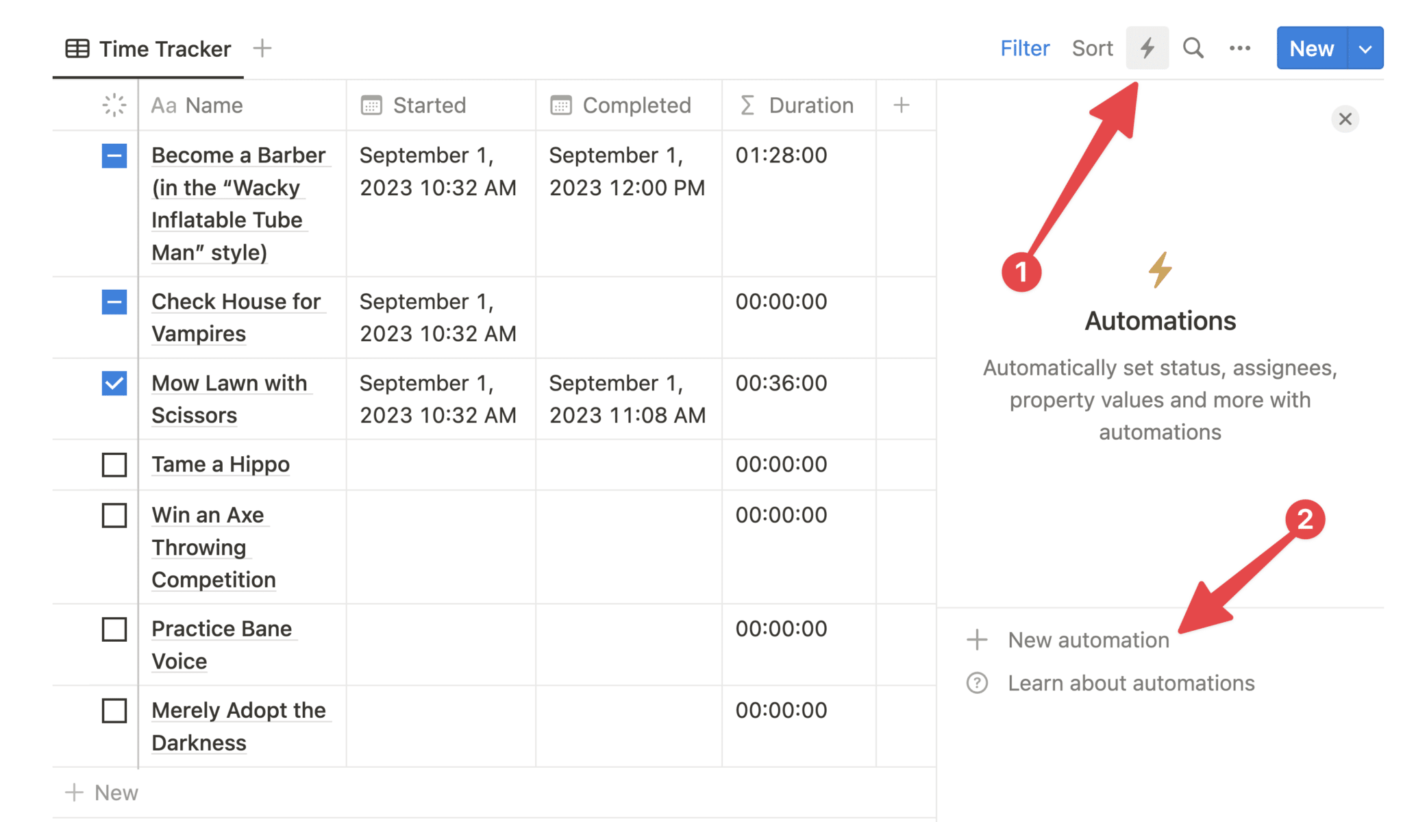 Notion Database Automations: The Complete Guide - Thomas Frank