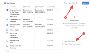 Notion Database Automations: The Complete Guide - Thomas Frank