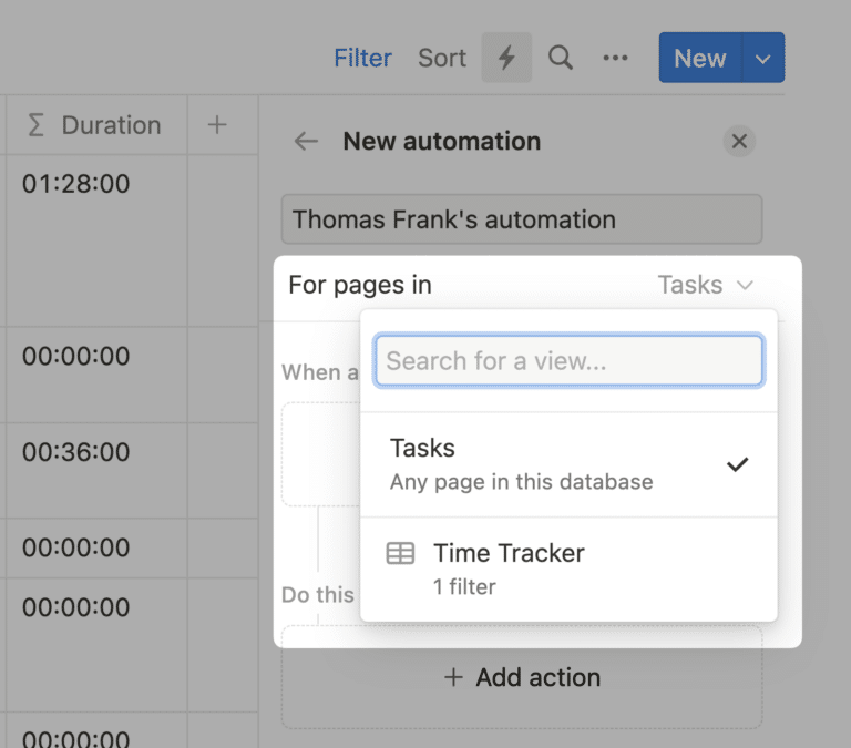 Notion Database Automations: The Complete Guide - Thomas Frank