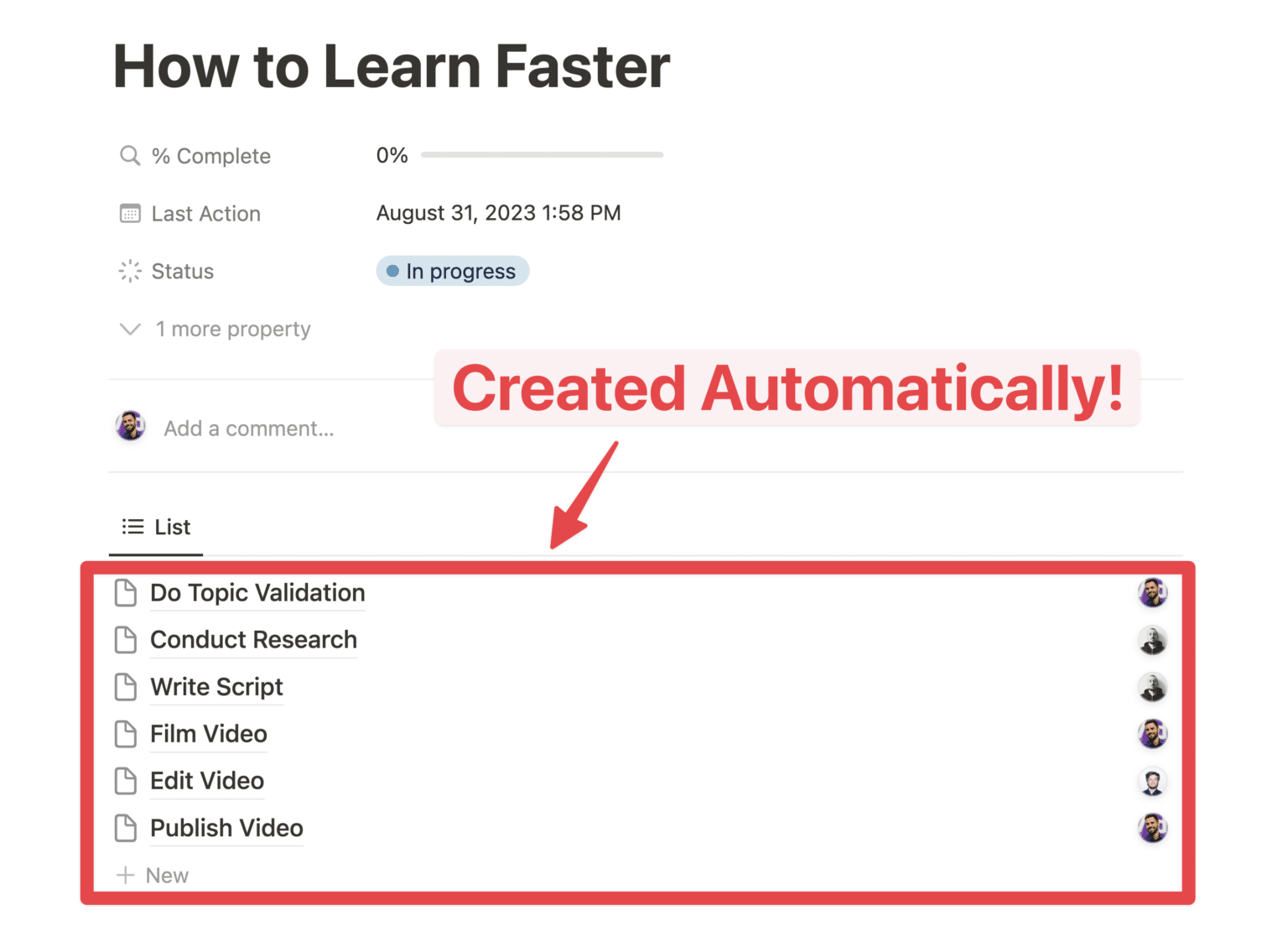 Notion Database Automations: The Complete Guide - Thomas Frank