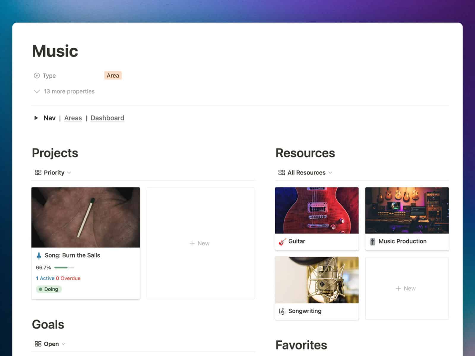 The Ultimate Second-Brain Notion Template - Tasks, Notes, and Projects