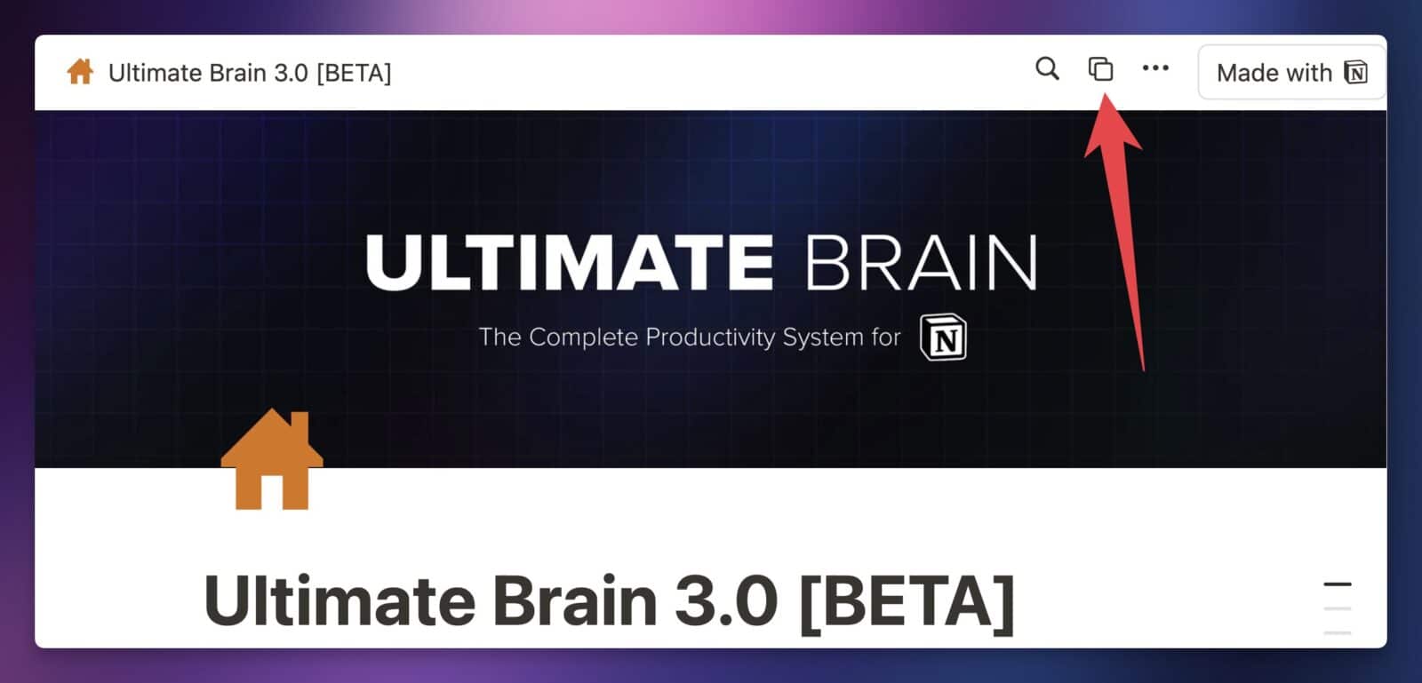 How To Add Ultimate Brain To Notion Ultimate Brain Docs