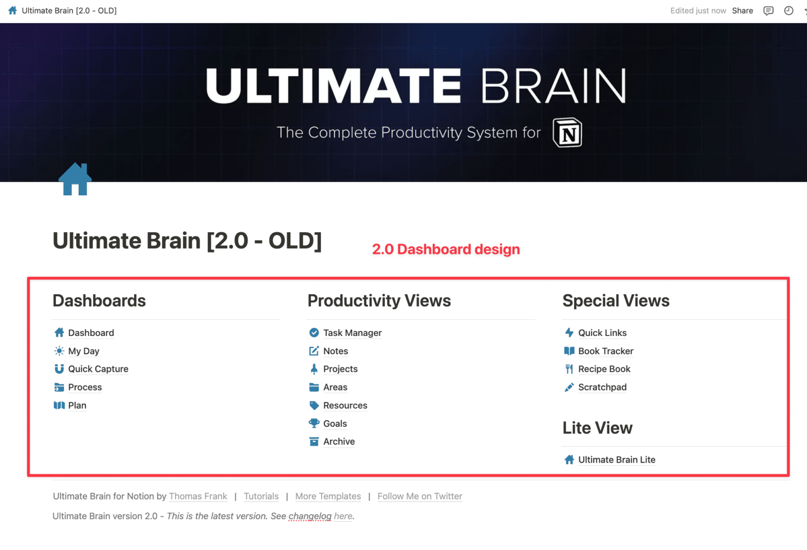 Migrating from an Older Ultimate Brain to Version 3.0 - Thomas Frank