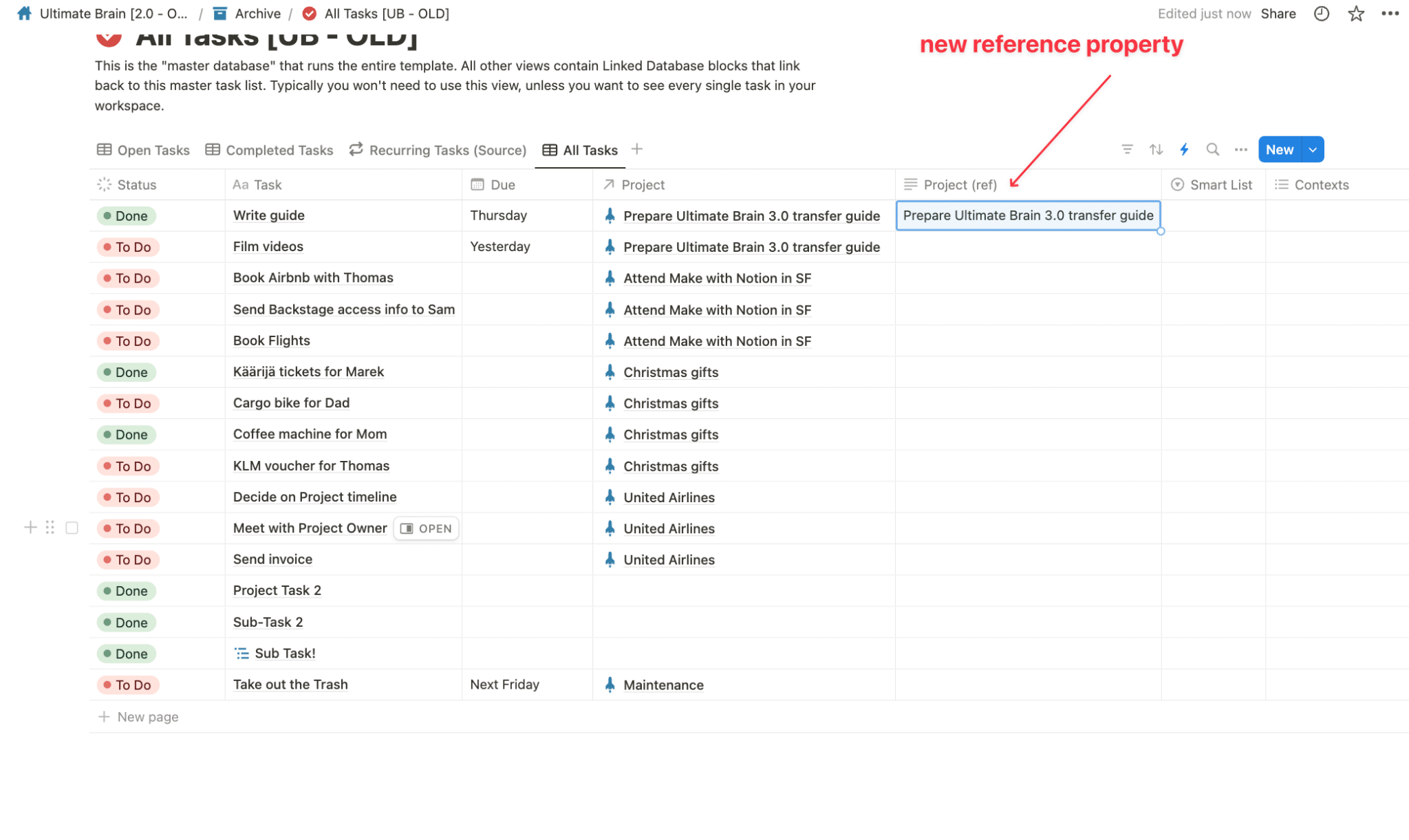 Migrating from an Older Ultimate Brain to Version 3.0 - Thomas Frank