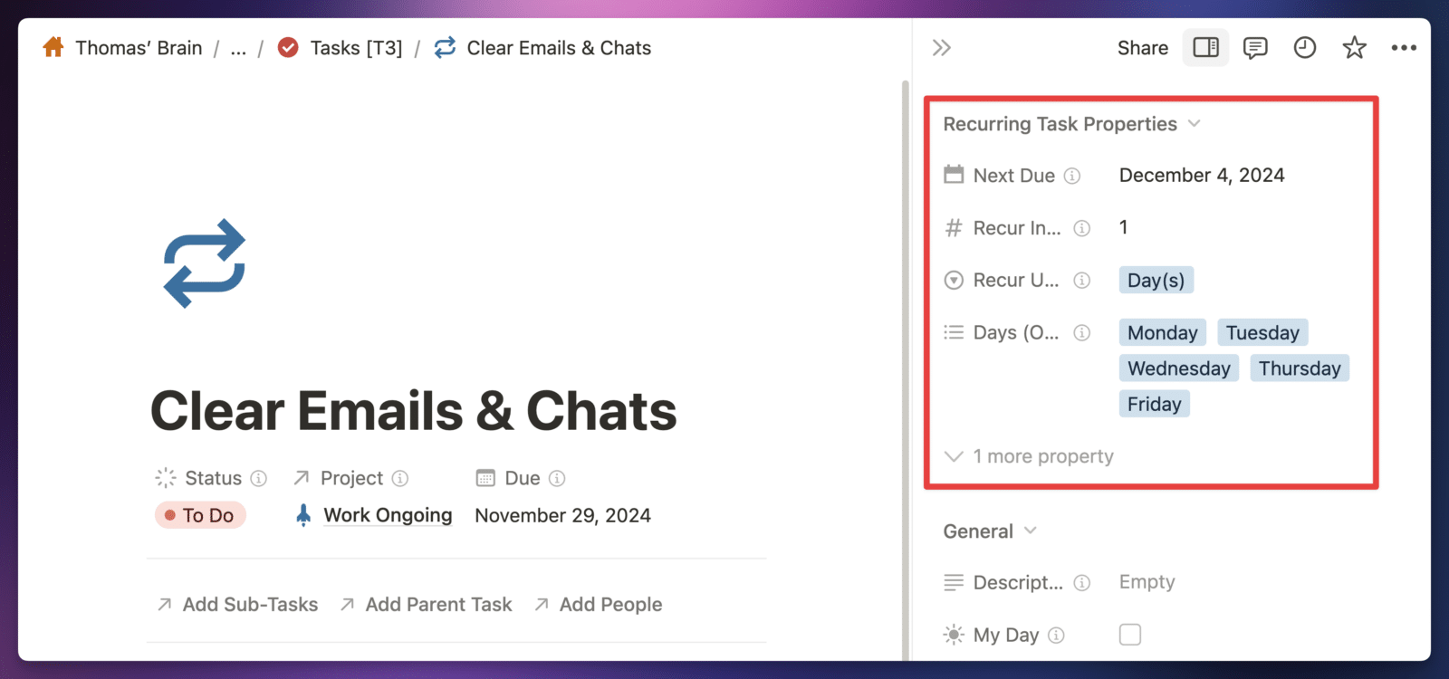 Recurring Tasks in Notion: The Only Guide You Need